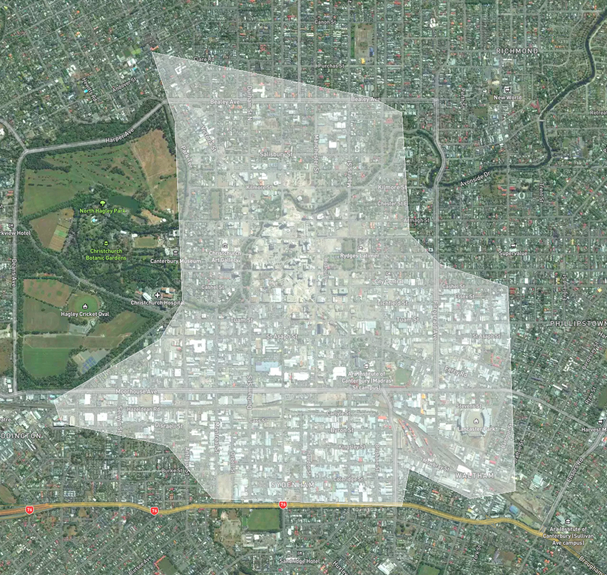 Christchurch 3D Model 2020 - MetroMap